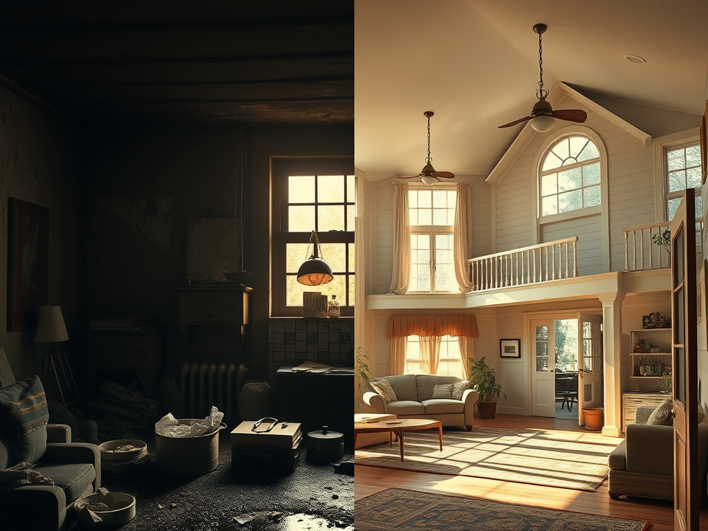 From a Humble Beginning: Our Journey from a Basement Room to a Sunlit ...